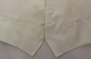 Dolce & Gabbana Cotton-silk Blend Dress Vest - White