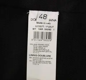 Dolce & Gabbana Wool Formal Dress Vest - Gray