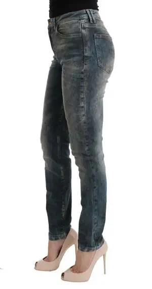 Roberto Cavalli Wash Slim Fit Jeans