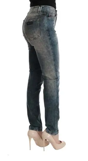 Roberto Cavalli Wash Slim Fit Jeans