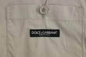 Dolce & Gabbana Cotton Slim Fit Dress Vest
