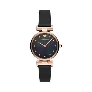 Emporio Armani Quartz Analog Watch - Black