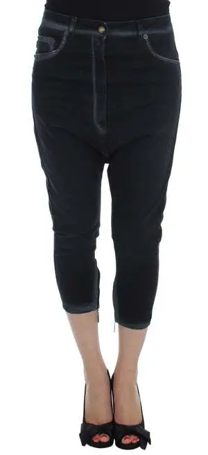 Roberto Cavalli Just Cotton Stretch Relaxed Baggy Jeans