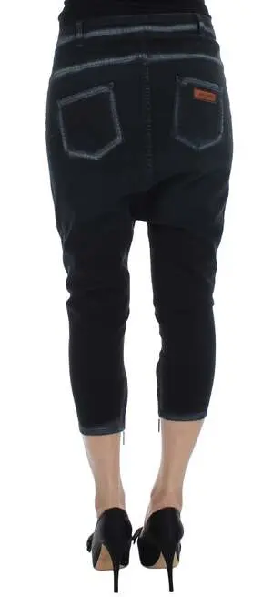 Roberto Cavalli Just Cotton Stretch Relaxed Baggy Jeans