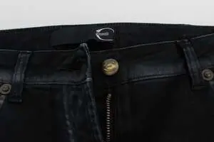 Roberto Cavalli Just Cotton Stretch Relaxed Baggy Jeans