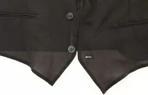 Dolce & Gabbana Wool Dress Vest - Black