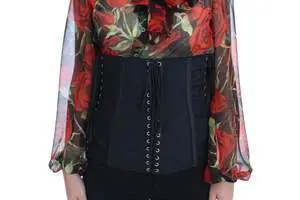 Dolce & Gabbana Stretch Corset Waist Belt