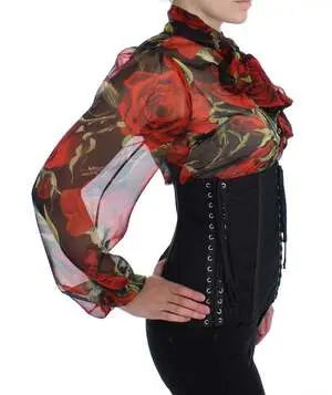 Dolce & Gabbana Stretch Corset Waist Belt
