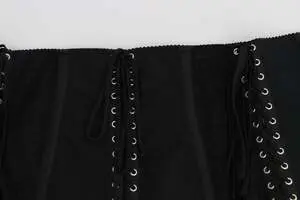 Dolce & Gabbana Stretch Corset Waist Belt