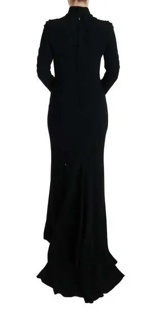 Dolce & Gabbana Long Sleeve Sheath Gown