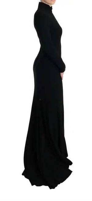 Dolce & Gabbana Long Sleeve Sheath Gown