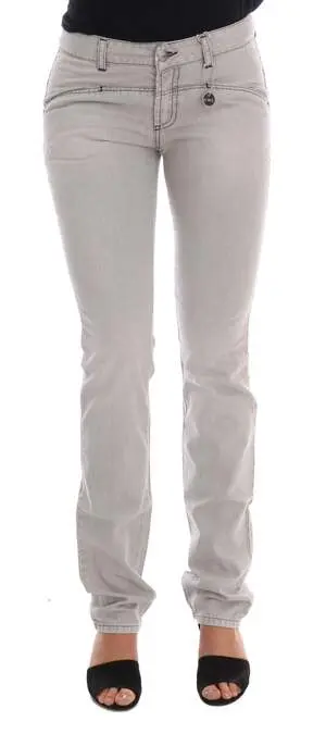 Costume National Wash Cotton Slim Jeans