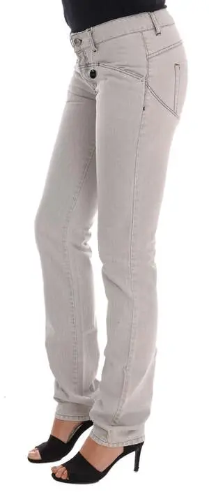 Costume National Wash Cotton Slim Jeans