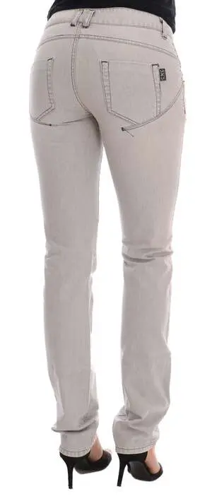 Costume National Wash Cotton Slim Jeans