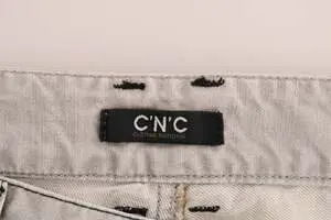 Costume National Wash Cotton Slim Jeans