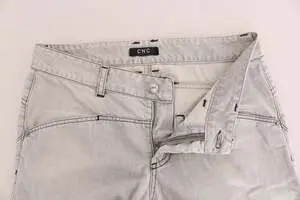 Costume National Wash Cotton Slim Jeans
