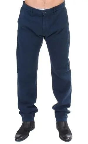 GF FERRE Stretch Straight Fit Pants Chinos