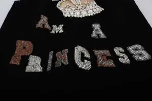 Dolce & Gabbana Crystal Embellished Wool Shift Dress