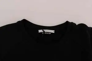 DANIELE ALESSANDRINI Crewneck Pullover Sweater - Black