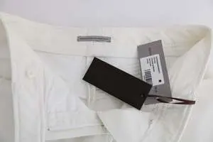 Ermanno Scervino Cotton Slim Fit Trousers