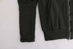 EXTE Hooded Zip-up Cotton Sweater