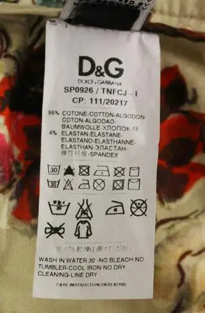 Dolce & Gabbana Cotton Chinos