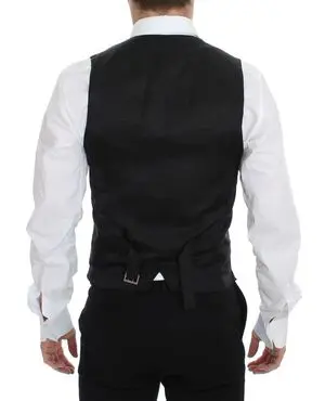 Dolce & Gabbana Wool Dress Vest - Blue