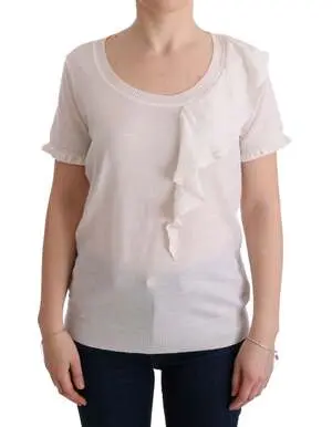 MARGHI LO' Wool Top - White