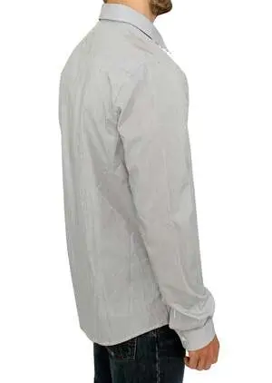 GF FERRE Striped Cotton Casual Shirt