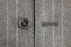 Dolce & Gabbana Striped Wool Vest - Gray
