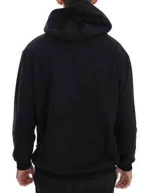 DANIELE ALESSANDRINI Hooded Cotton Sweater - Black