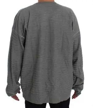 Dolce & Gabbana Crewneck Pullover Silk Sweater