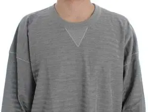 Dolce & Gabbana Crewneck Pullover Silk Sweater