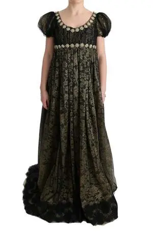 Dolce & Gabbana Lace Maxi Shift Dress