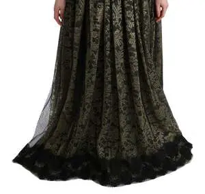 Dolce & Gabbana Lace Maxi Shift Dress