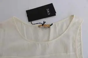 Costume National Asymmetrical Modal Top