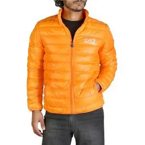 EA7 Long Sleeve Bomber Jacket - Orange