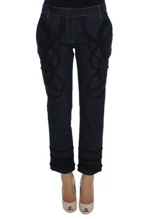 Dolce & Gabbana Capri Jeans With Embroidery