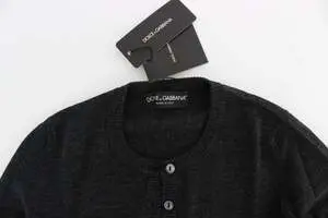Dolce & Gabbana Wool Button Cardigan Sweater