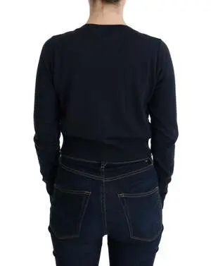 MARGHI LO' Marghi Lo Wool Cardigan With Bow Detailing