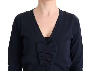 MARGHI LO' Marghi Lo Wool Cardigan With Bow Detailing