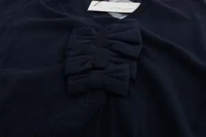 MARGHI LO' Marghi Lo Wool Cardigan With Bow Detailing