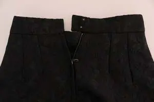 Dolce & Gabbana Floral Jacquard A-line Mini Skirt