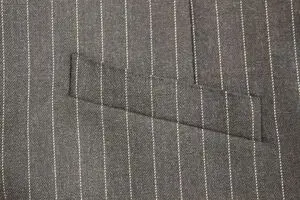 Dolce & Gabbana Striped Wool Vest - Gray