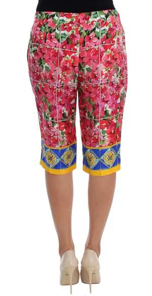 Dolce & Gabbana Floral Capri Pants