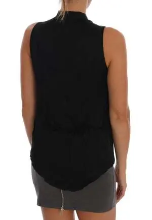Versace Sleeveless Viscose Blouse Top