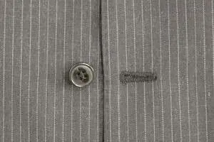Dolce & Gabbana Striped Wool Single Breasted Vest
