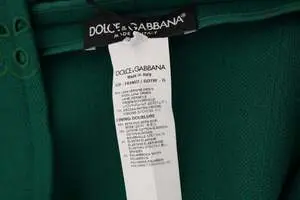Dolce & Gabbana Floral Cutout Wool Blend Dress