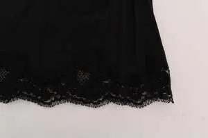 Dolce & Gabbana Floral Cutout Lace A-line Mini Skirt