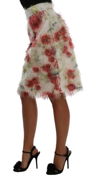 Dolce & Gabbana Floral Pencil Straight Skirt